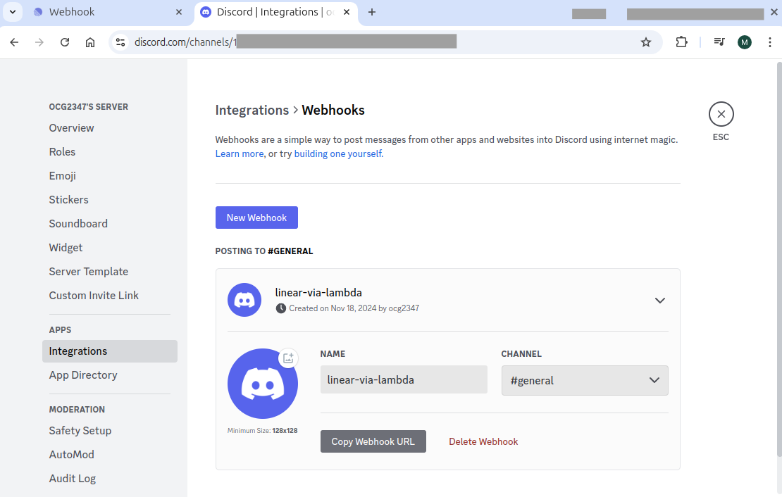 Integrating Linear Webhooks with Discord Using AWS Lambda